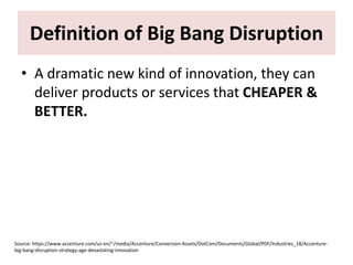 Digital disruption & transformation | PPTX