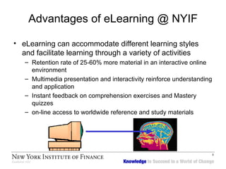 Digital Distance Learning at NYIF | PPT