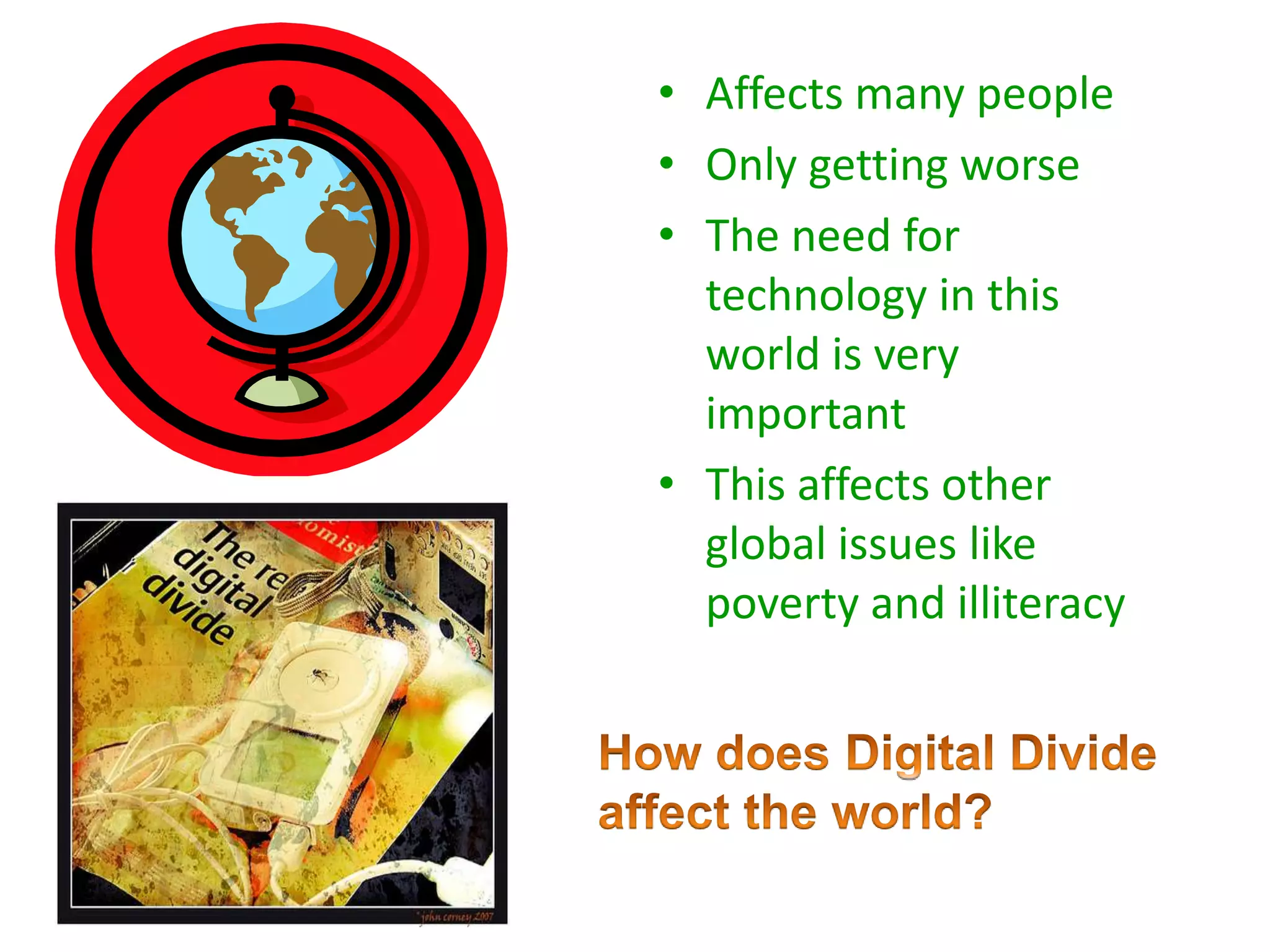 Digital Divide PPT | PPTX