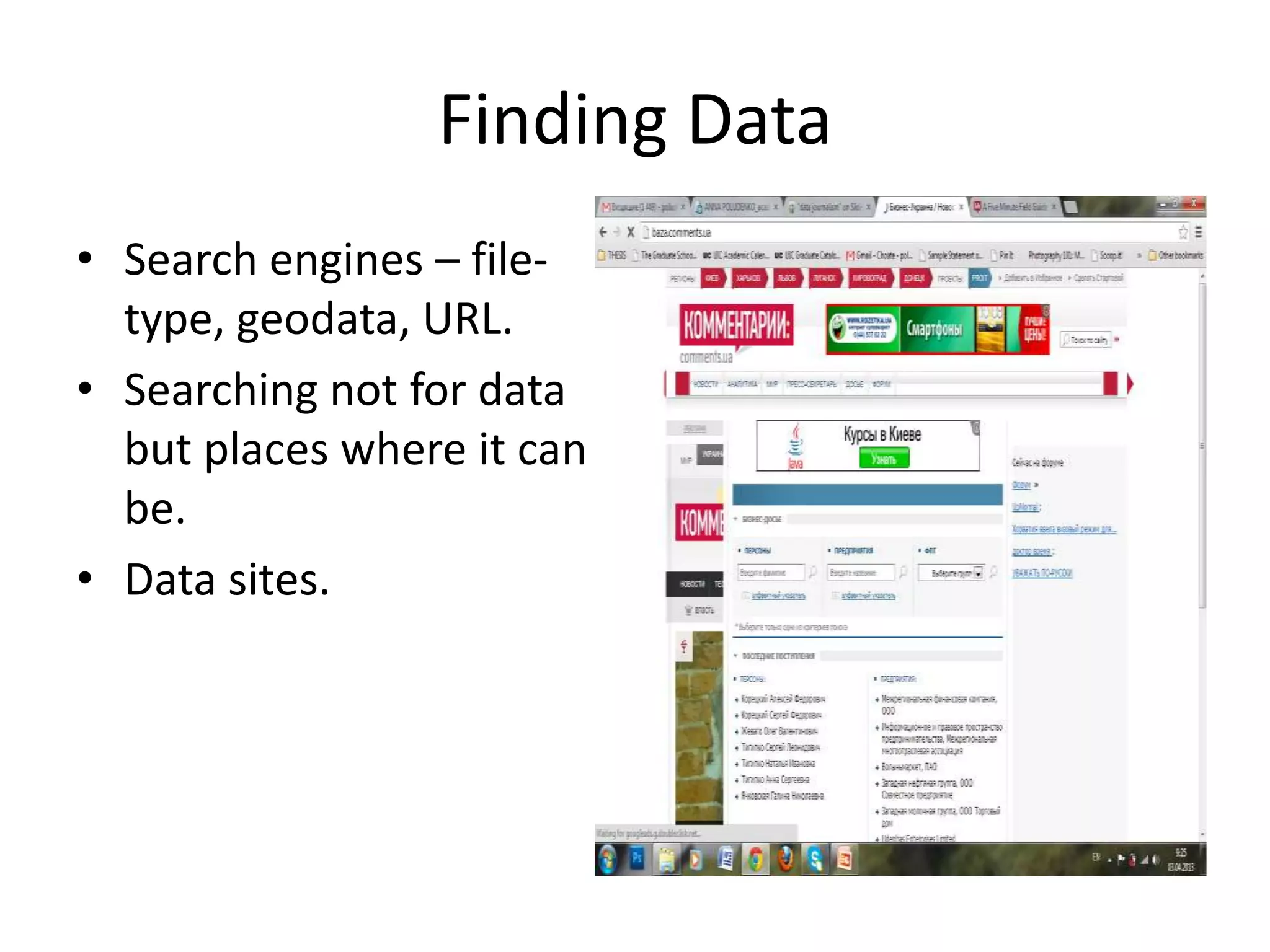 Digital divide and computer assisted reporting | PPT | Free Download