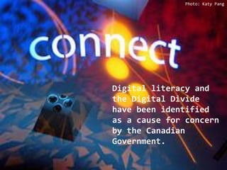 The Digital Divide in Canada | PDF | Internet for Beginners | Internet