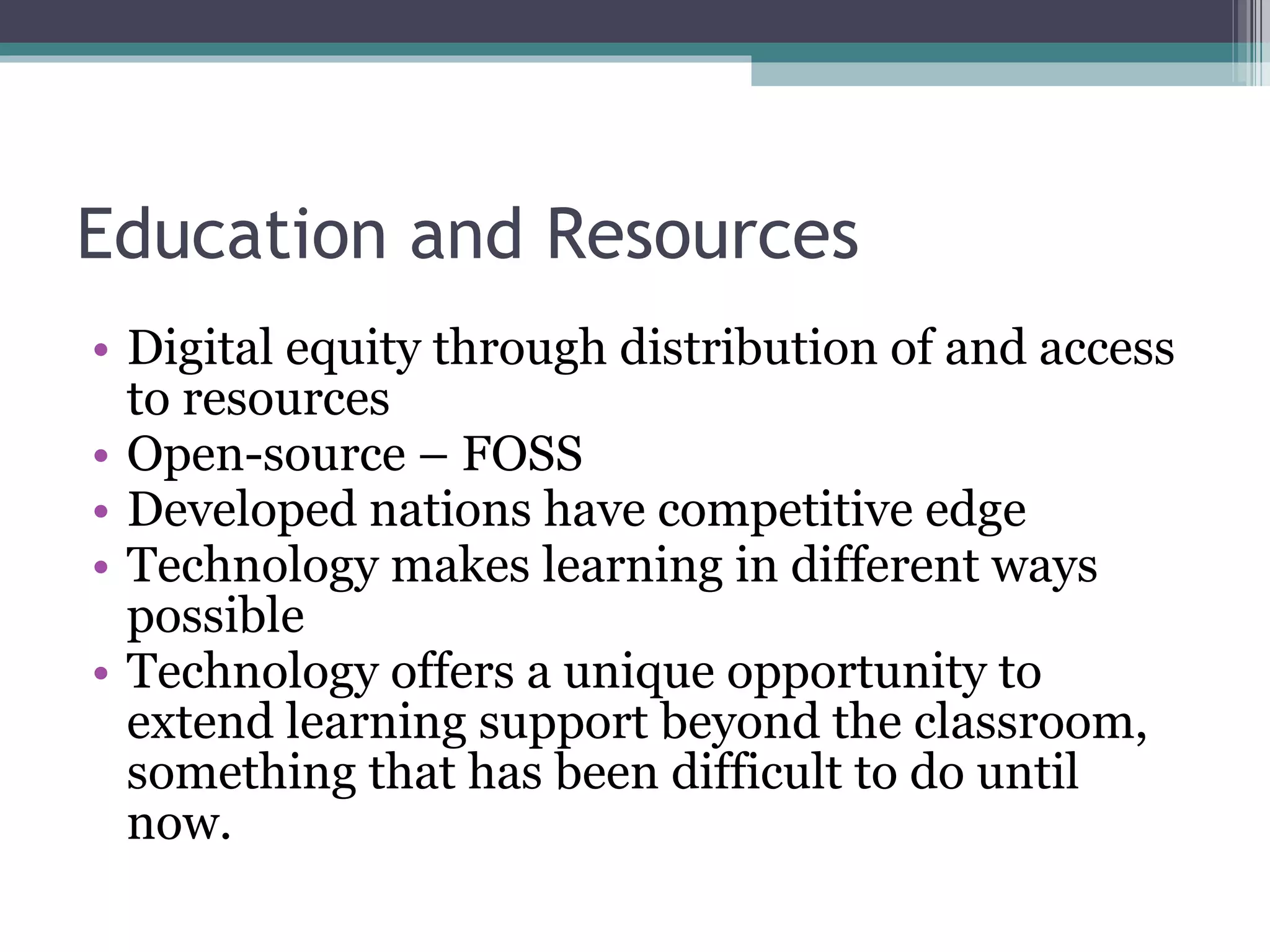 Digital Divide Introduction | PPT