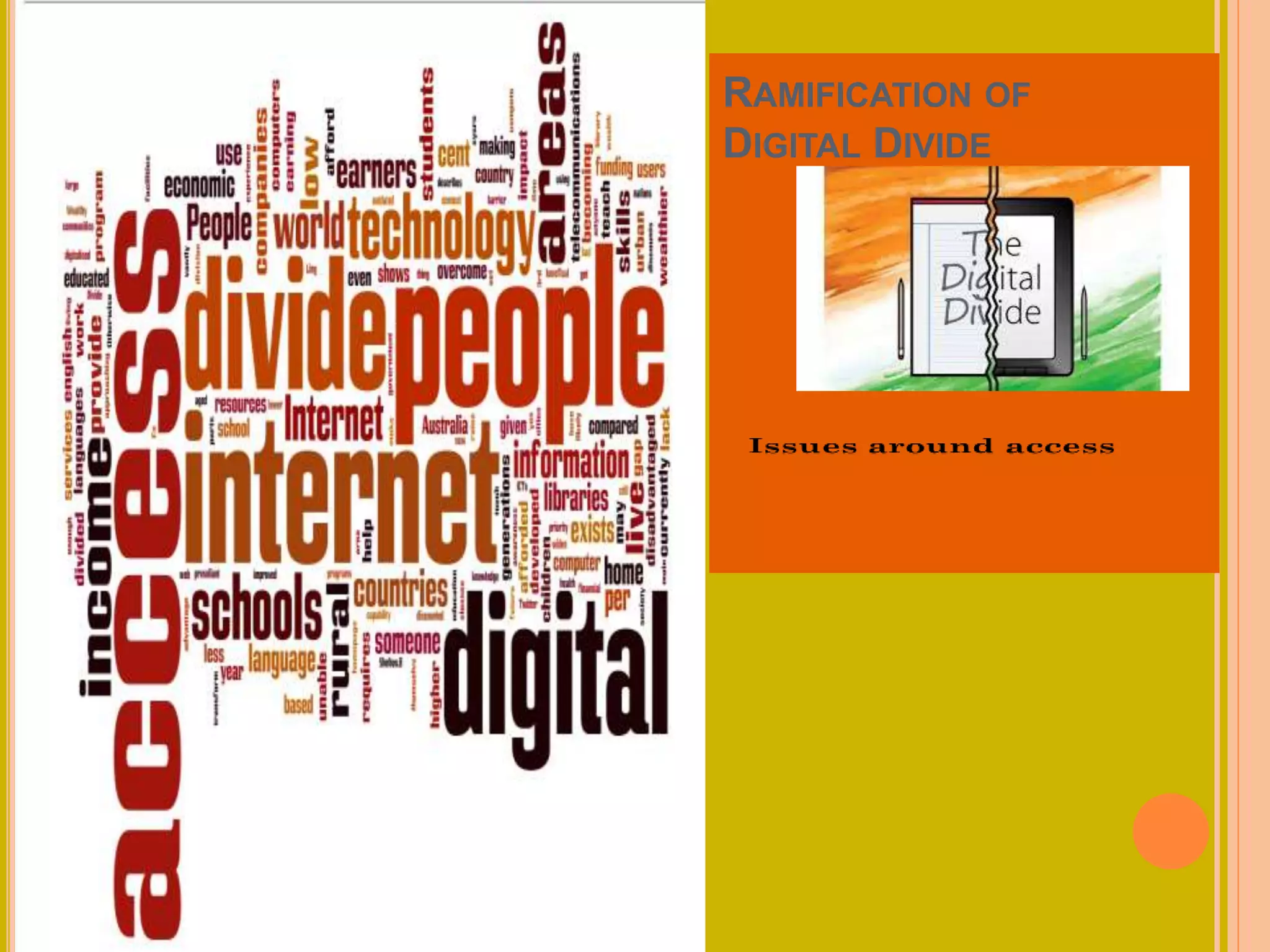 Digital divide presentation q.1.1 | PPTX