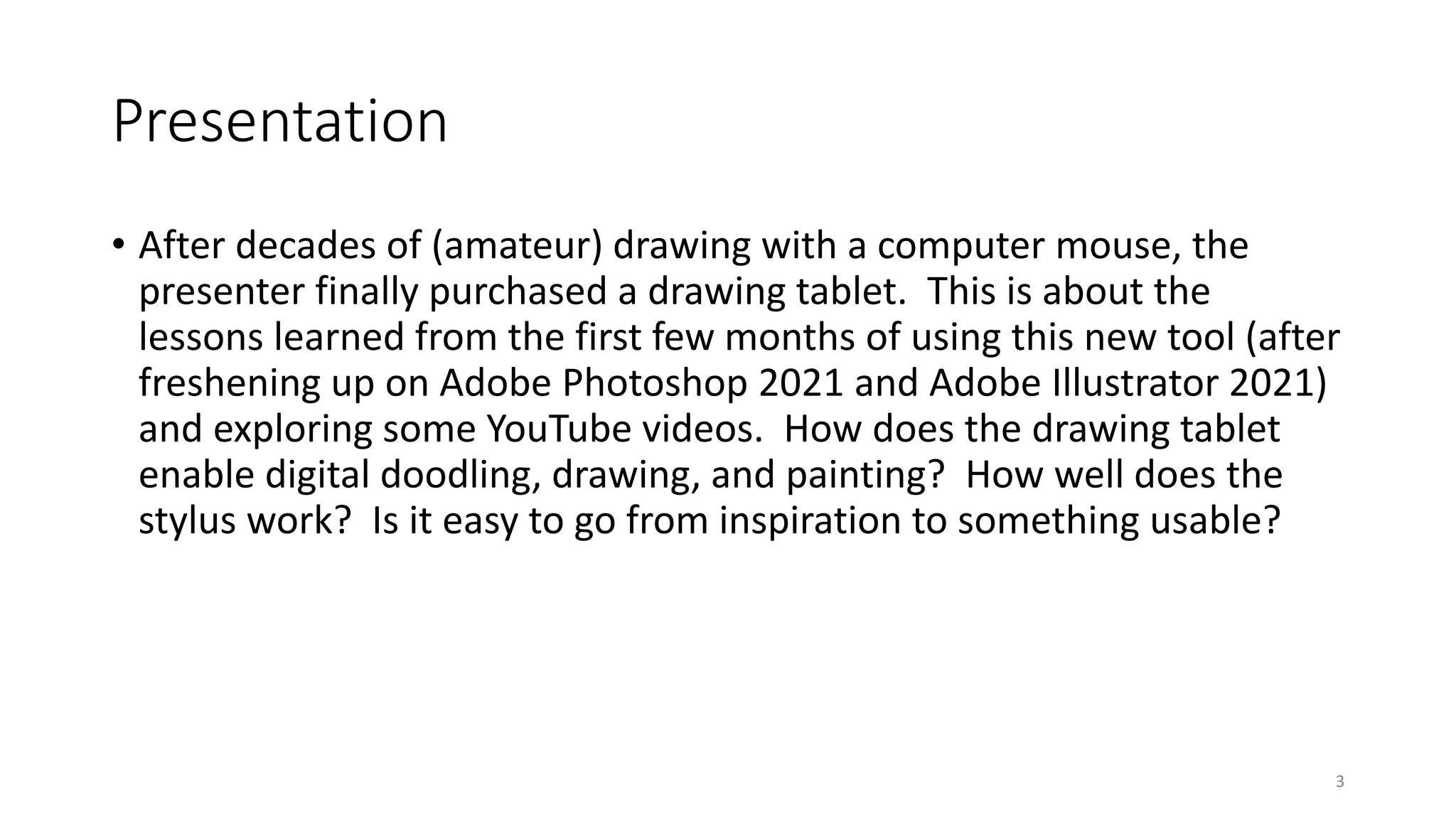 (Beginner) Digital Doodling, Drawing, and Painting on a Cintiq Drawing ...