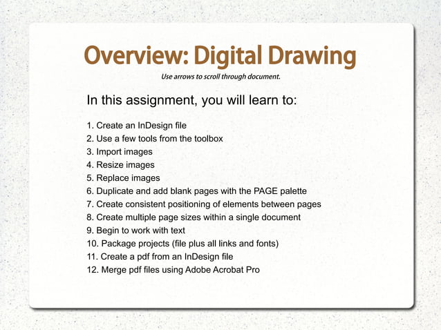Digital Drawing Assignment Directions & Tutorial | PPT