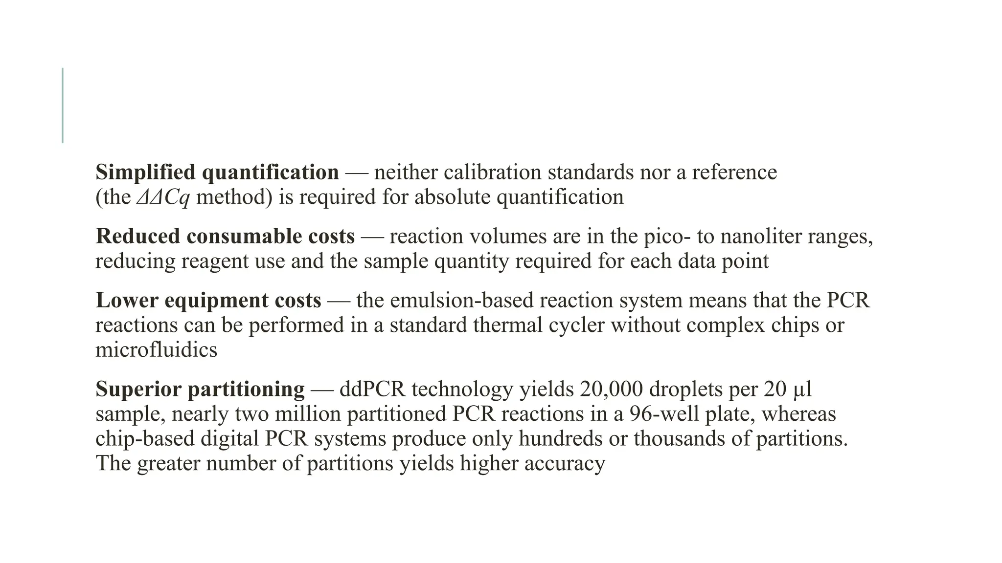 Digital droplet pcr.pptx new technology of pcr | PPTX
