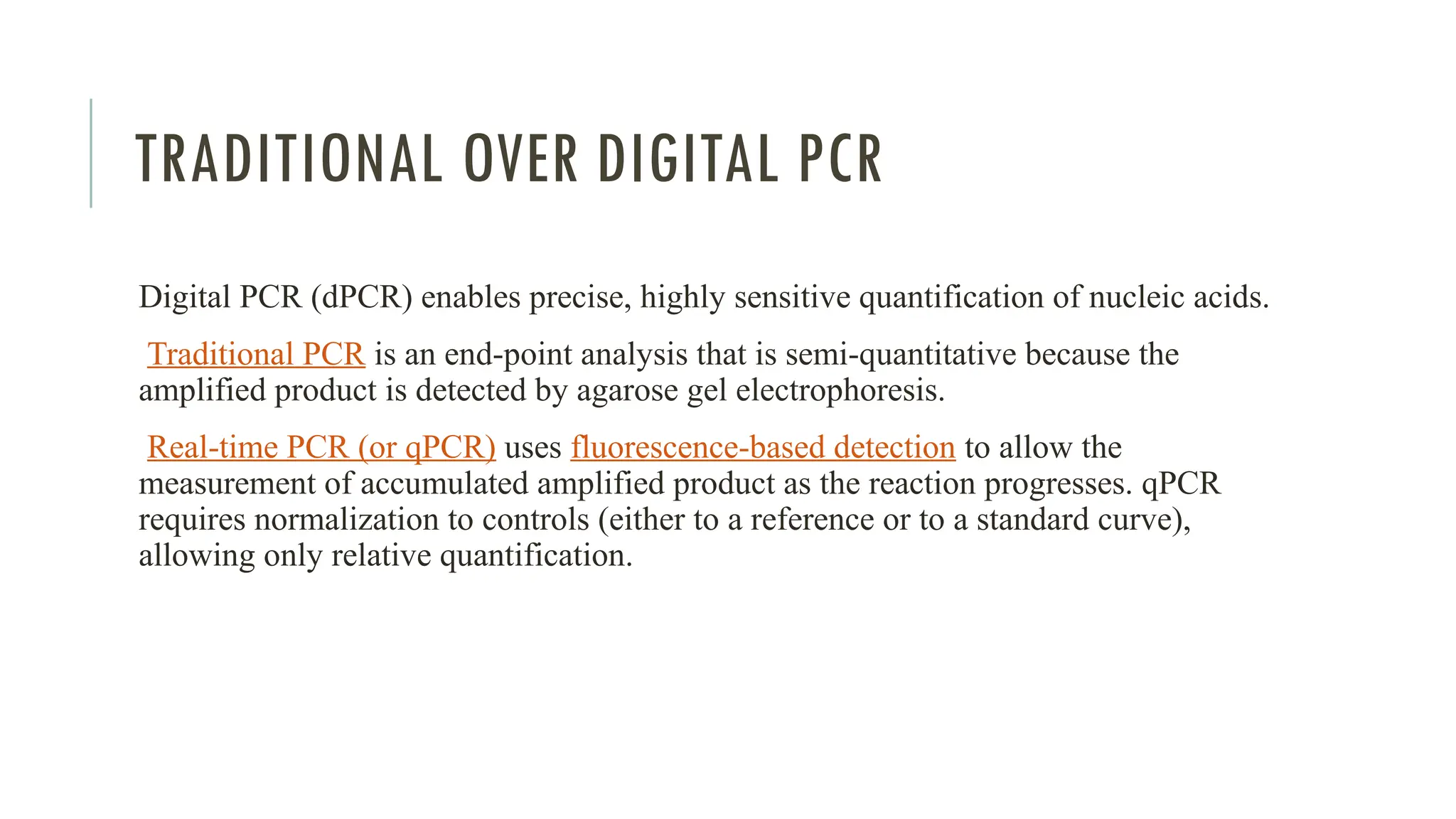 Digital droplet pcr.pptx new technology of pcr | PPTX