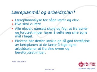 Digitale mapper og tilpasset opplæring | PPT