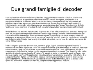 Digitale Terrestre istruzioni per l'uso | PPT | Home Entertainment ...