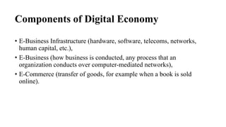Digital economy | PPTX