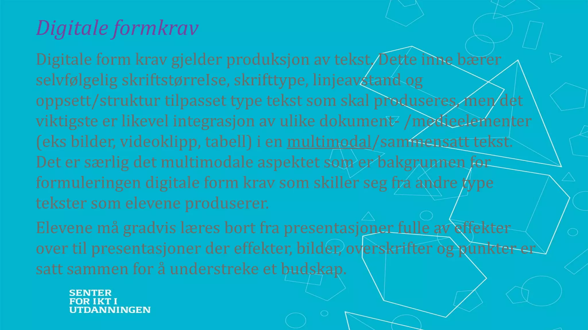 Digitale formkrav | PPTX