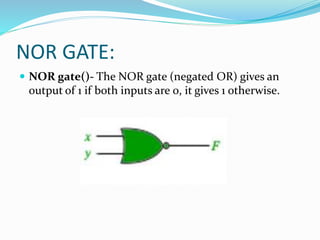 Digital electoronics ppt | PPT