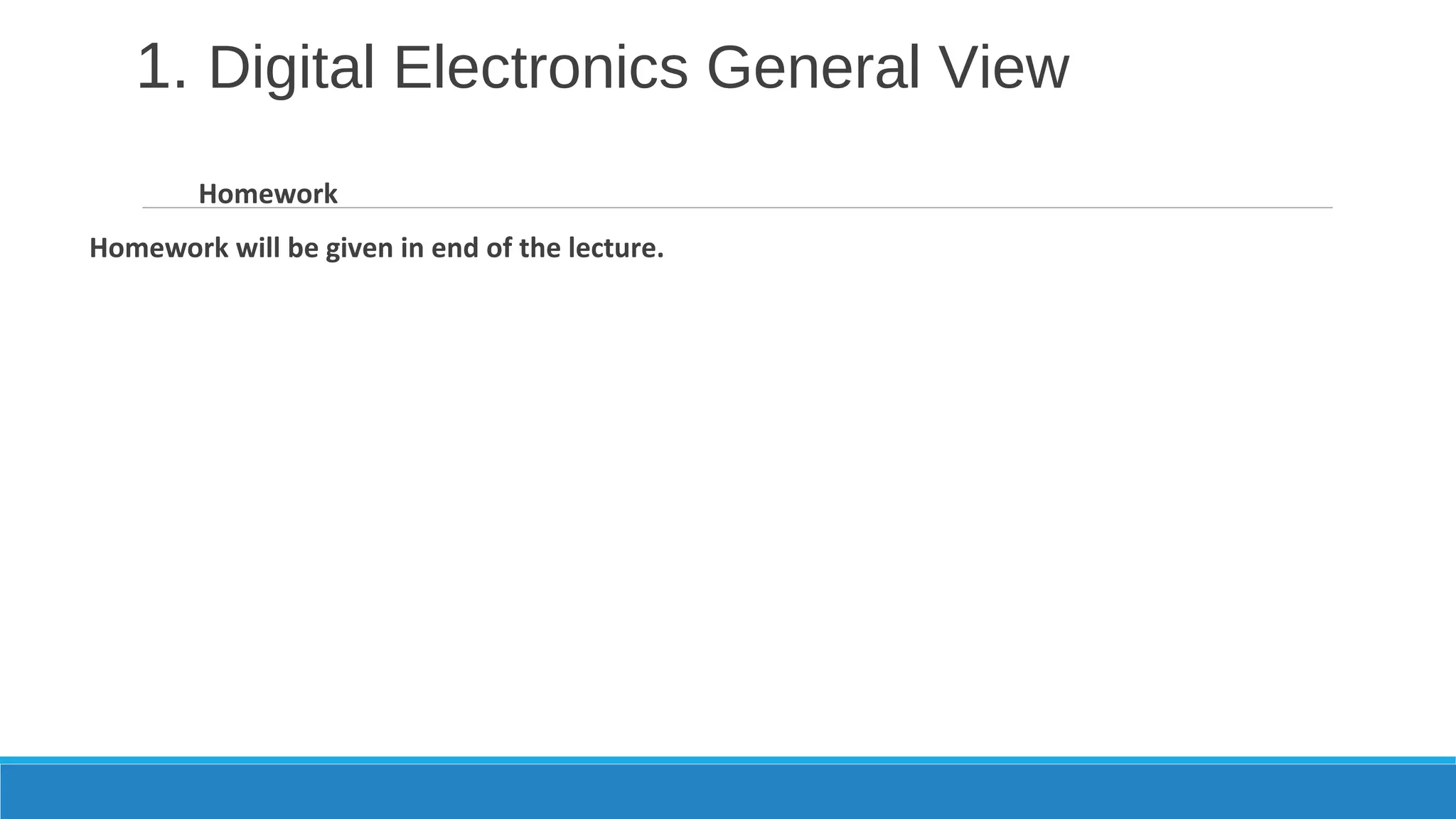 Digital electronics | PPT | Science