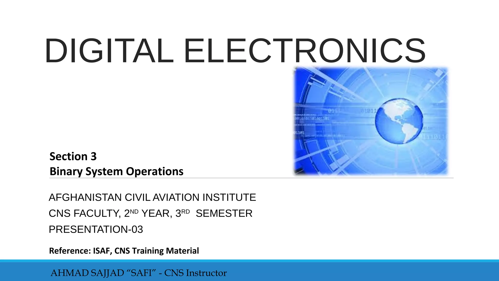 Digital electronics | PPT | Science