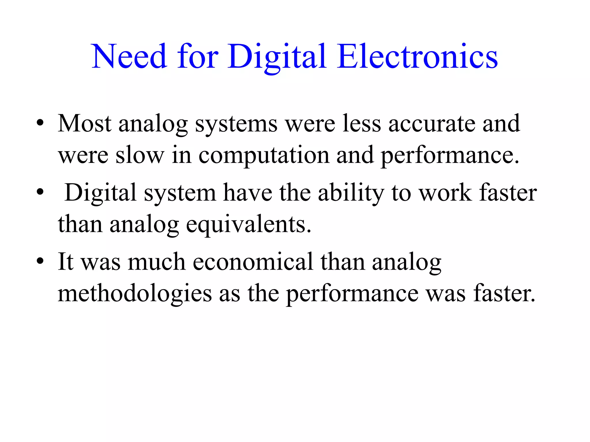 Digital electronics | PPT