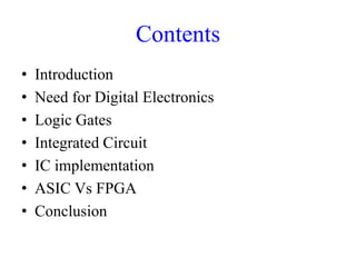 Digital electronics | PPT