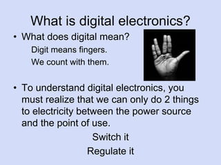 Digital electronics | PPT