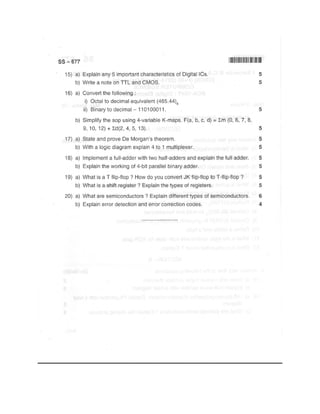 Digital electronics | PDF