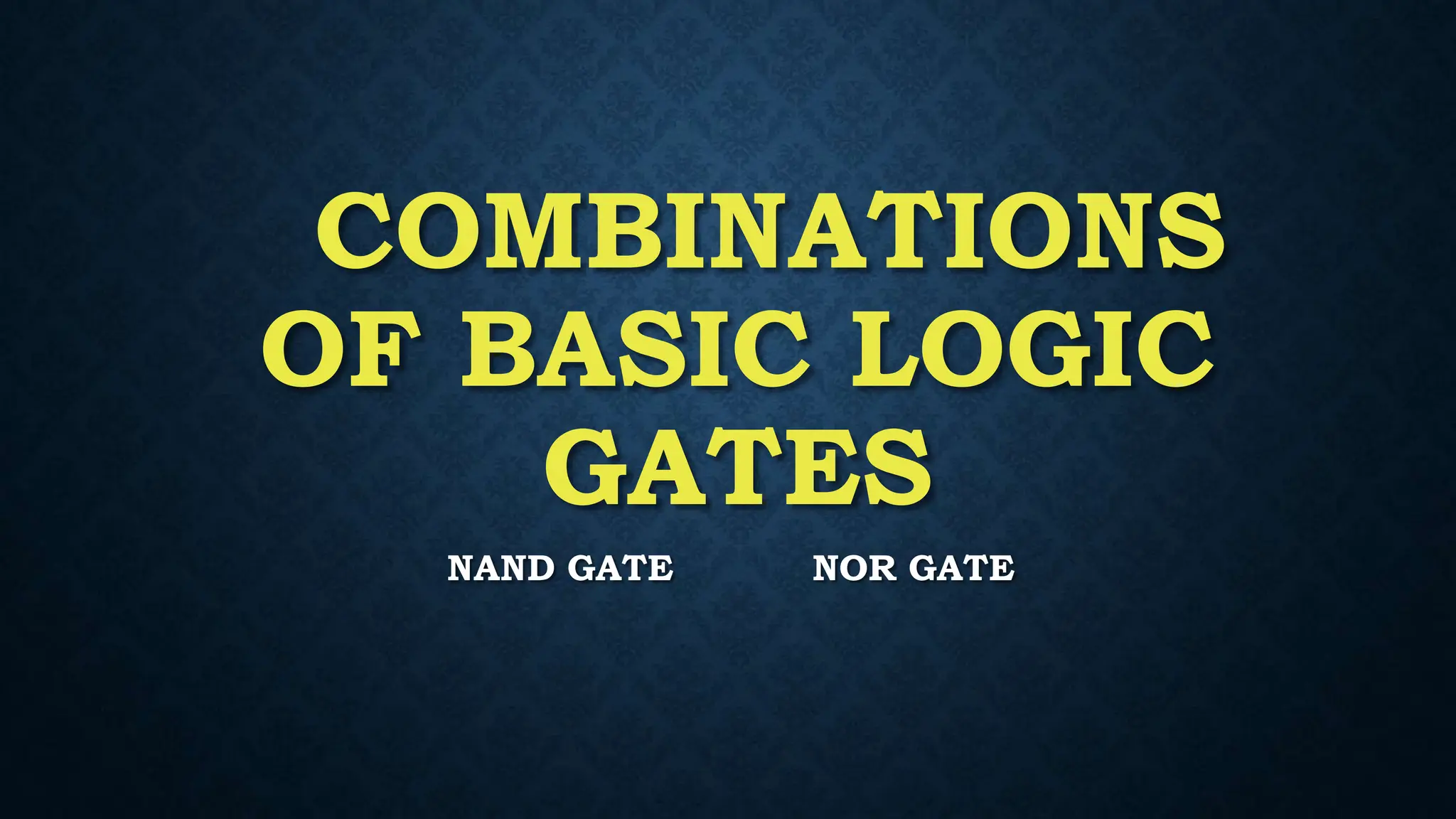 Logic Gatepptx Programming Languages Computing