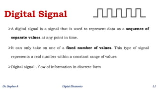 Digital Electronics - Lecture 1 - Digital and Analog Signal.pdf