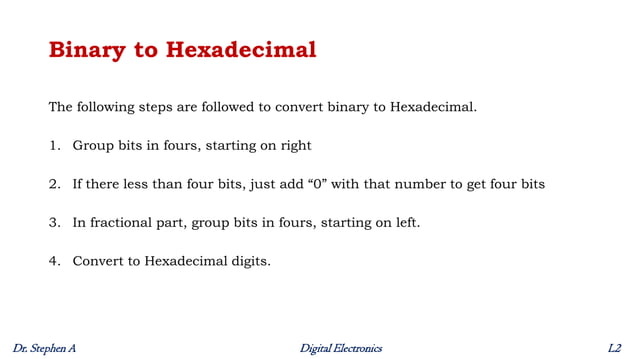 Digital Electronics - Lecture 2 - Number Systems.pdf