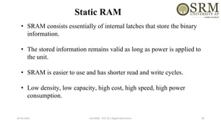 Memory-Units - SRMAP | PPT