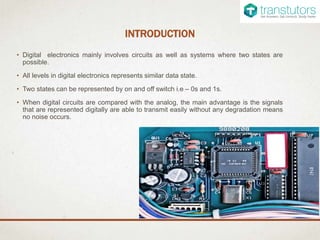 Digital Electronics | Computer Science | PPT
