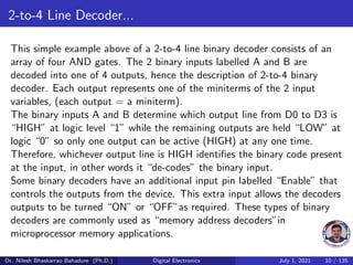 Digital electronics digital coders decoder encoder adder | PDF | Programming Languages | Computing