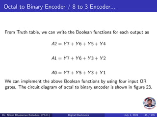 Digital electronics digital coders decoder encoder adder | PDF | Programming Languages | Computing