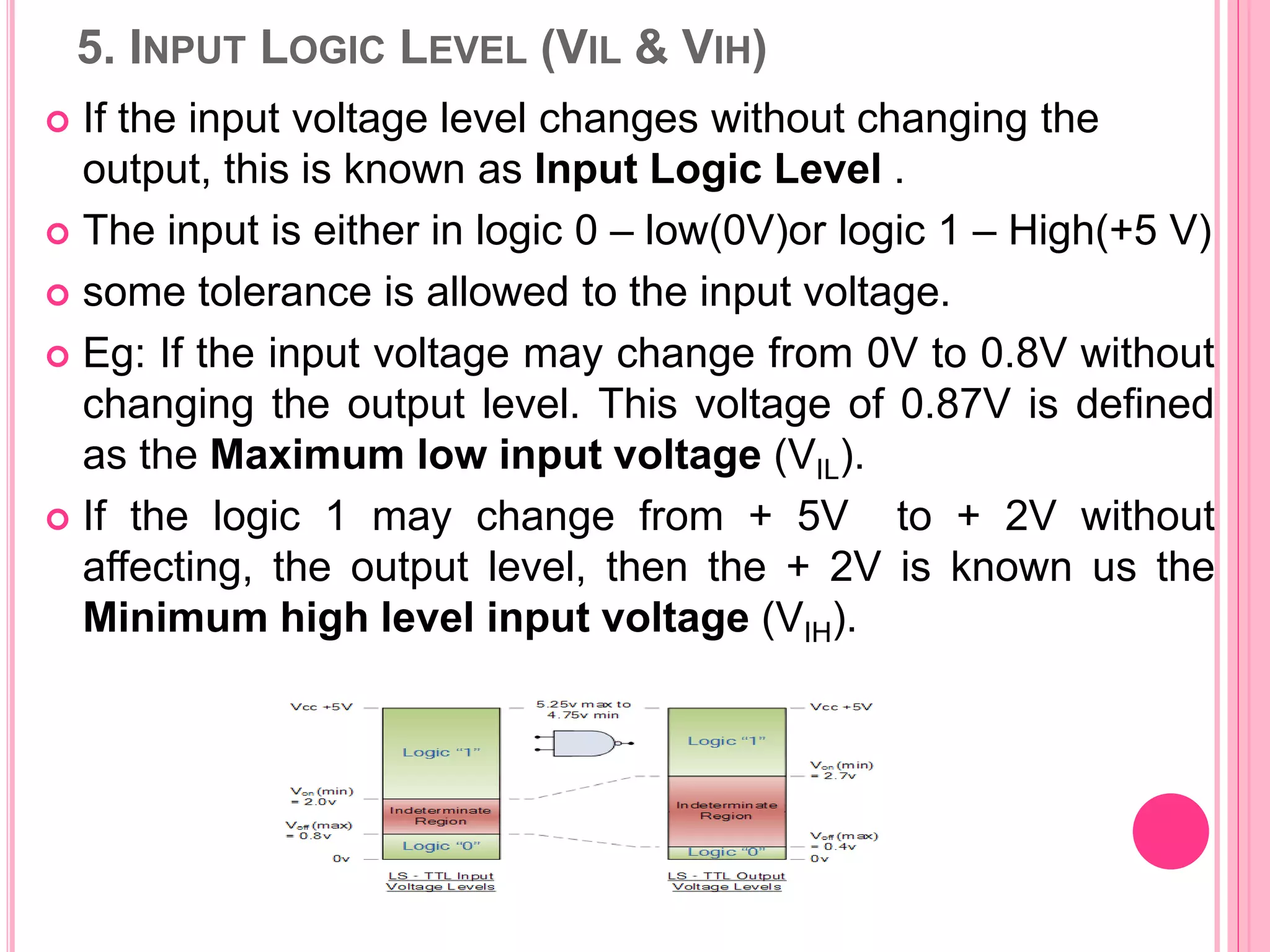 Digital electronics logic families | PPTX