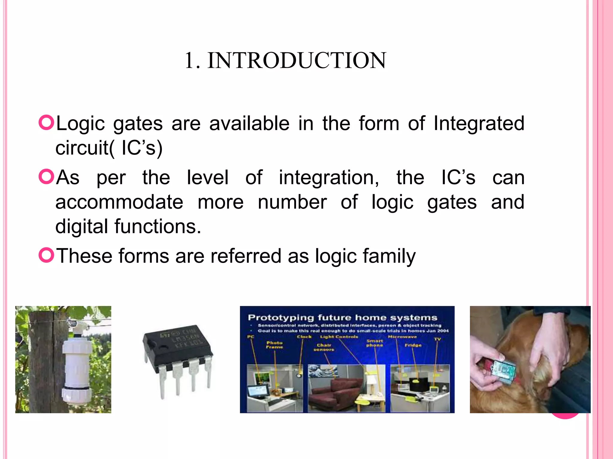 Digital electronics logic families | PPTX