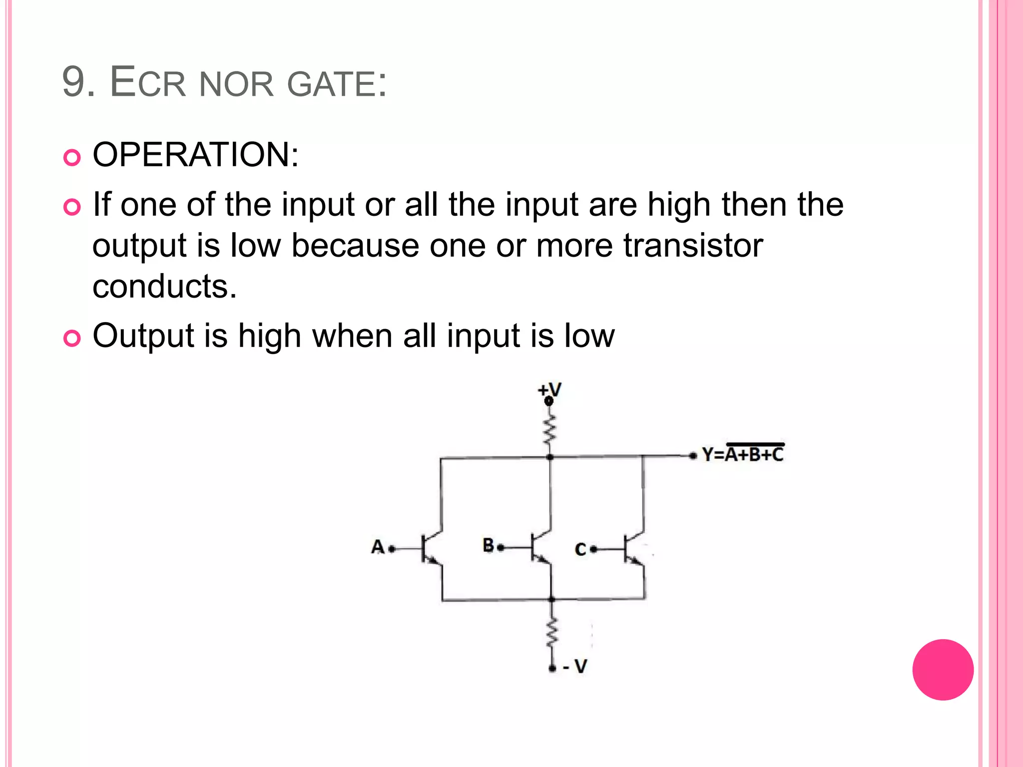 Digital electronics logic families | PPTX