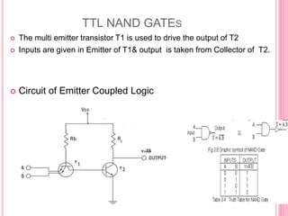 Digital electronics logic families | PPTX