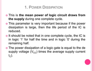 Digital electronics logic families | PPTX