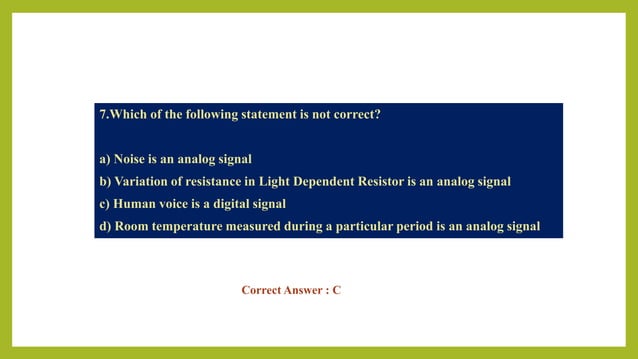 Digital electronics-Digital Fundamentals-Unit1 Sample MCQ | PPTX