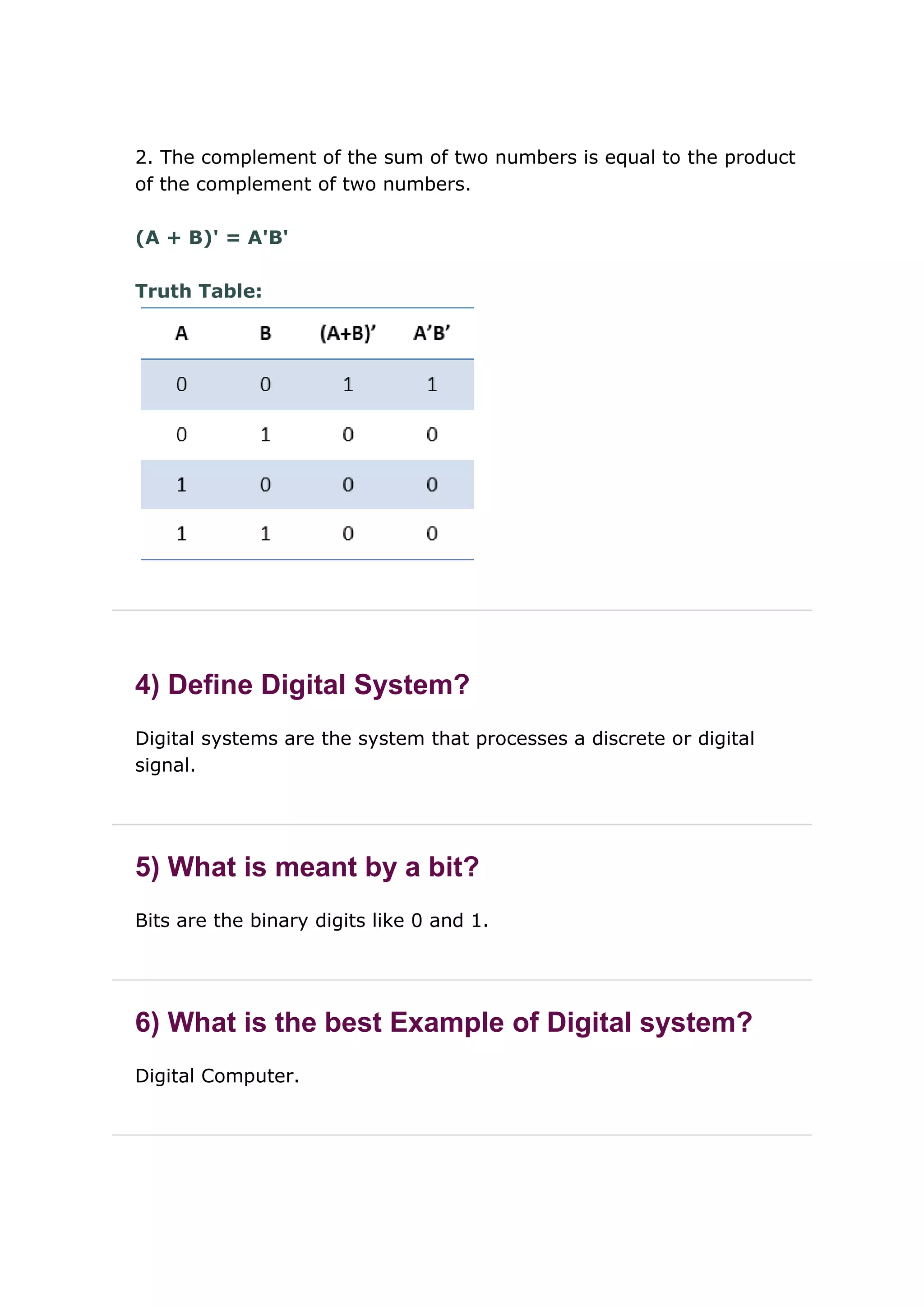 Digital Electronics Most Essential and Frequently Asked Interview ...