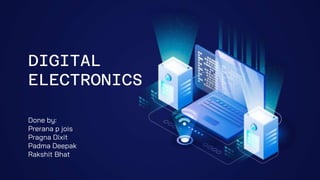 introduction to digital electronics presentation | PPTX