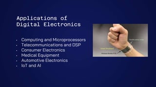 introduction to digital electronics presentation | PPTX