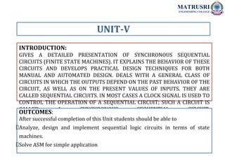 Synchronous sequential Circuits | PDF