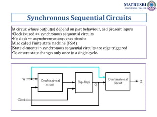Synchronous sequential Circuits | PDF
