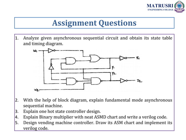 Synchronous sequential Circuits | PDF