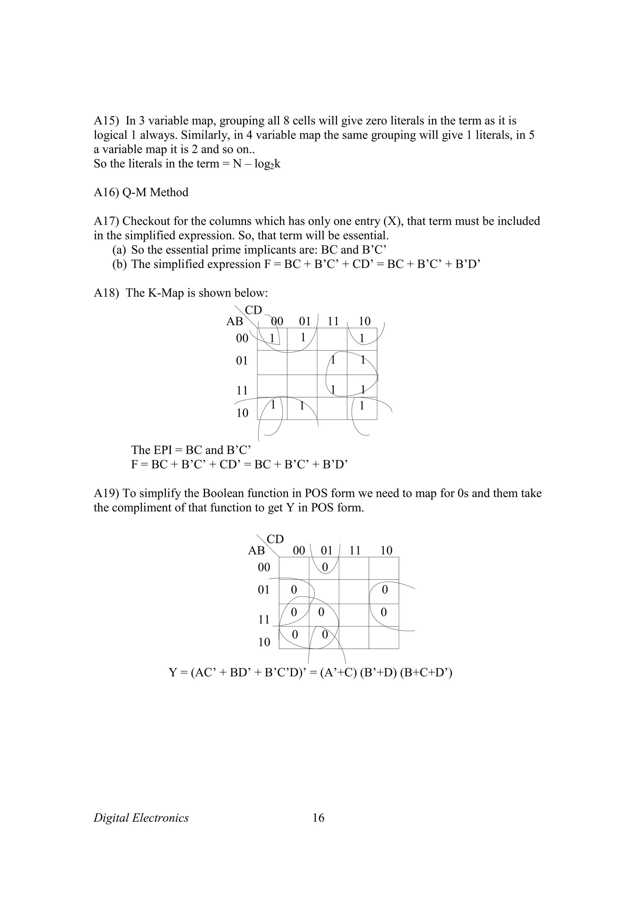 Digital Electronics Questions and Answers | PDF | Programming Languages ...