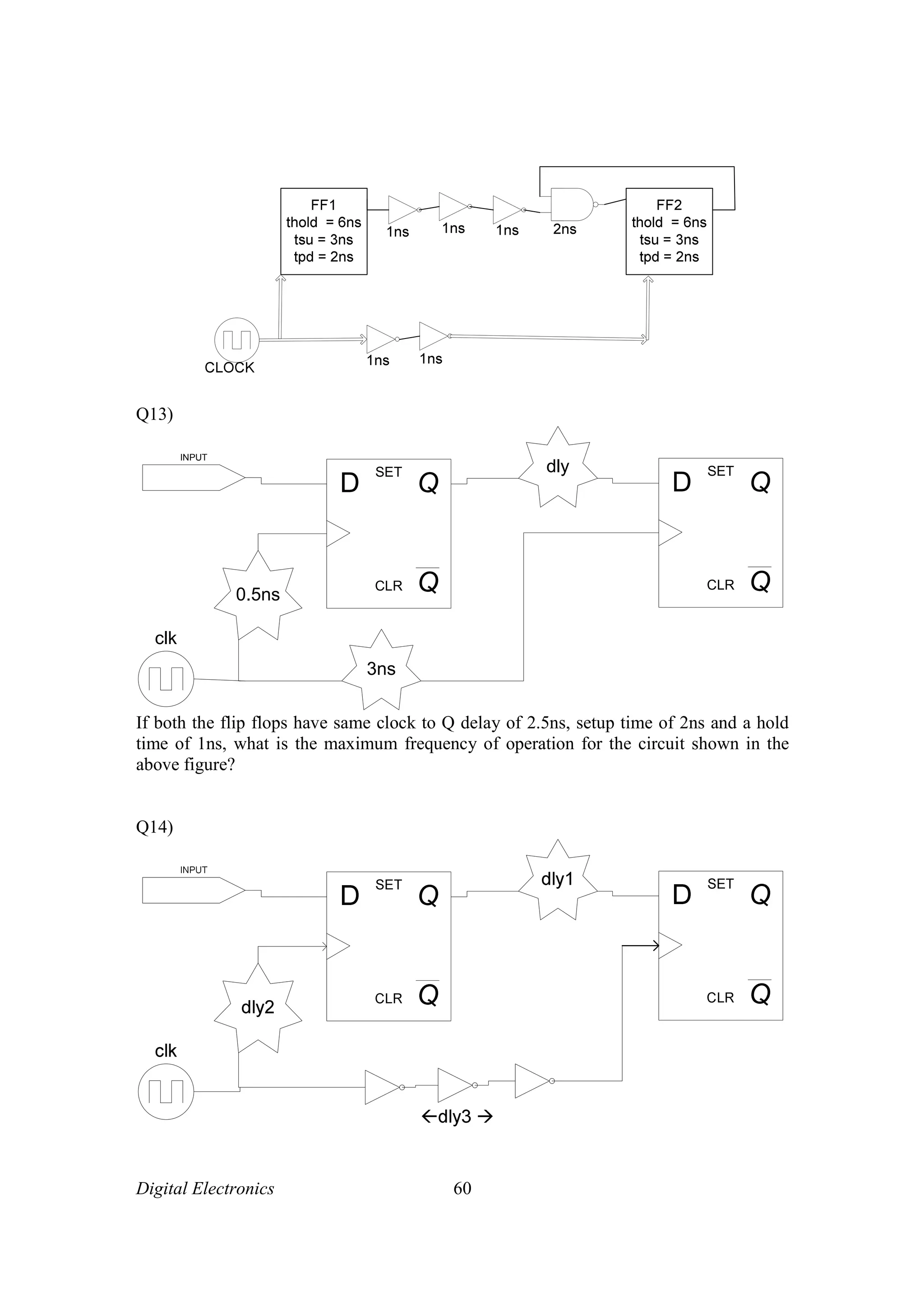 Digital Electronics Questions and Answers | PDF
