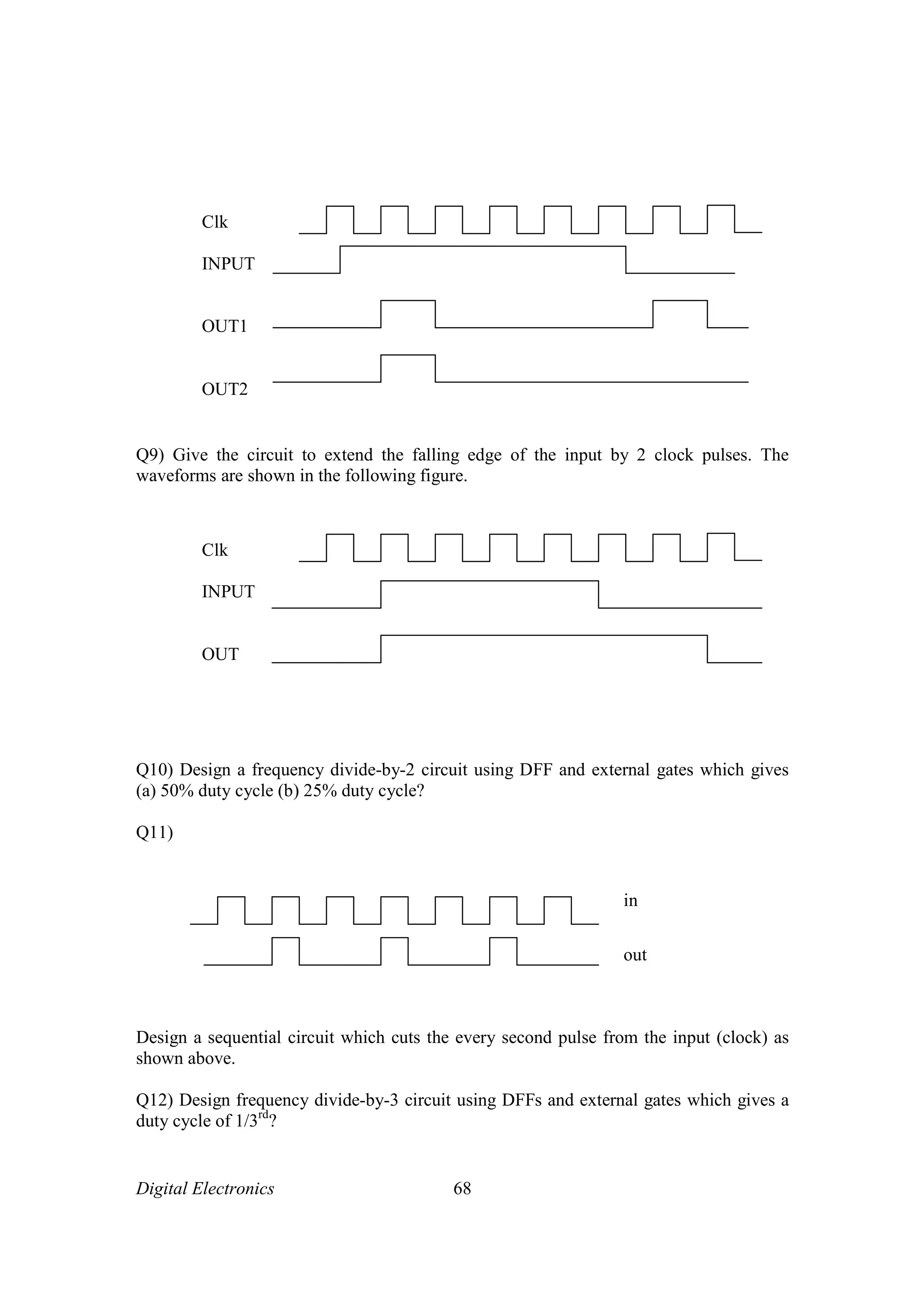 Digital Electronics Questions and Answers | PDF