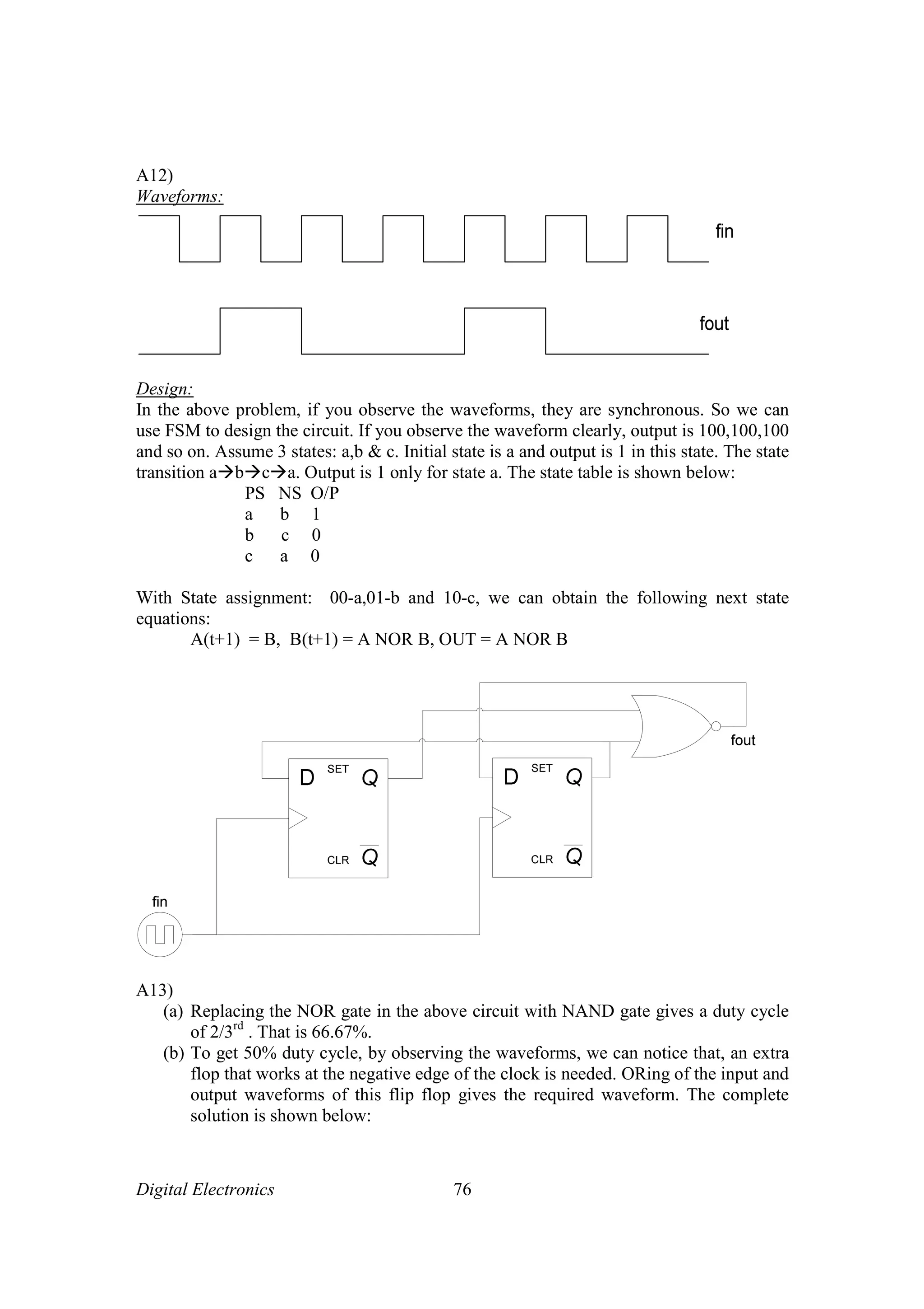 Digital Electronics Questions and Answers | PDF