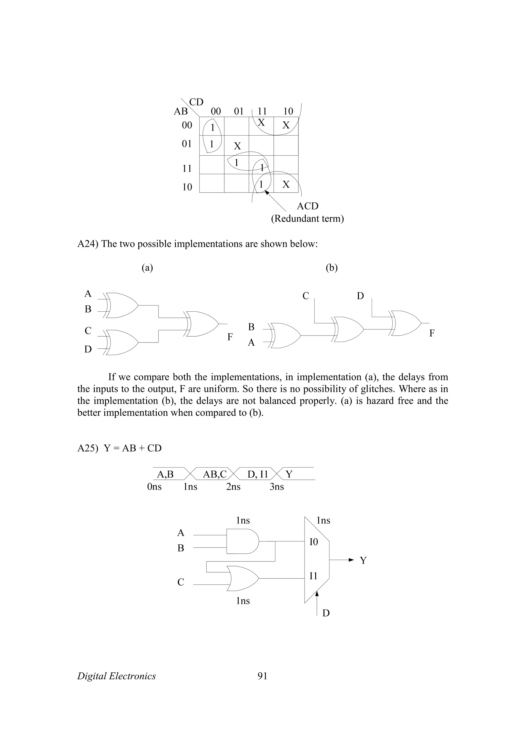 Digital Electronics Questions and Answers | PDF