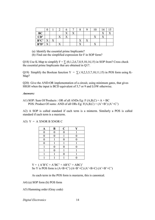 Digital Electronics Questions and Answers | PDF | Programming Languages ...