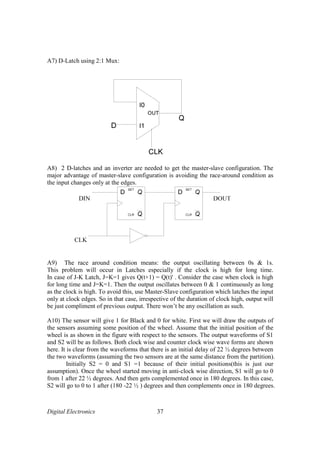 Digital Electronics Questions and Answers | PDF