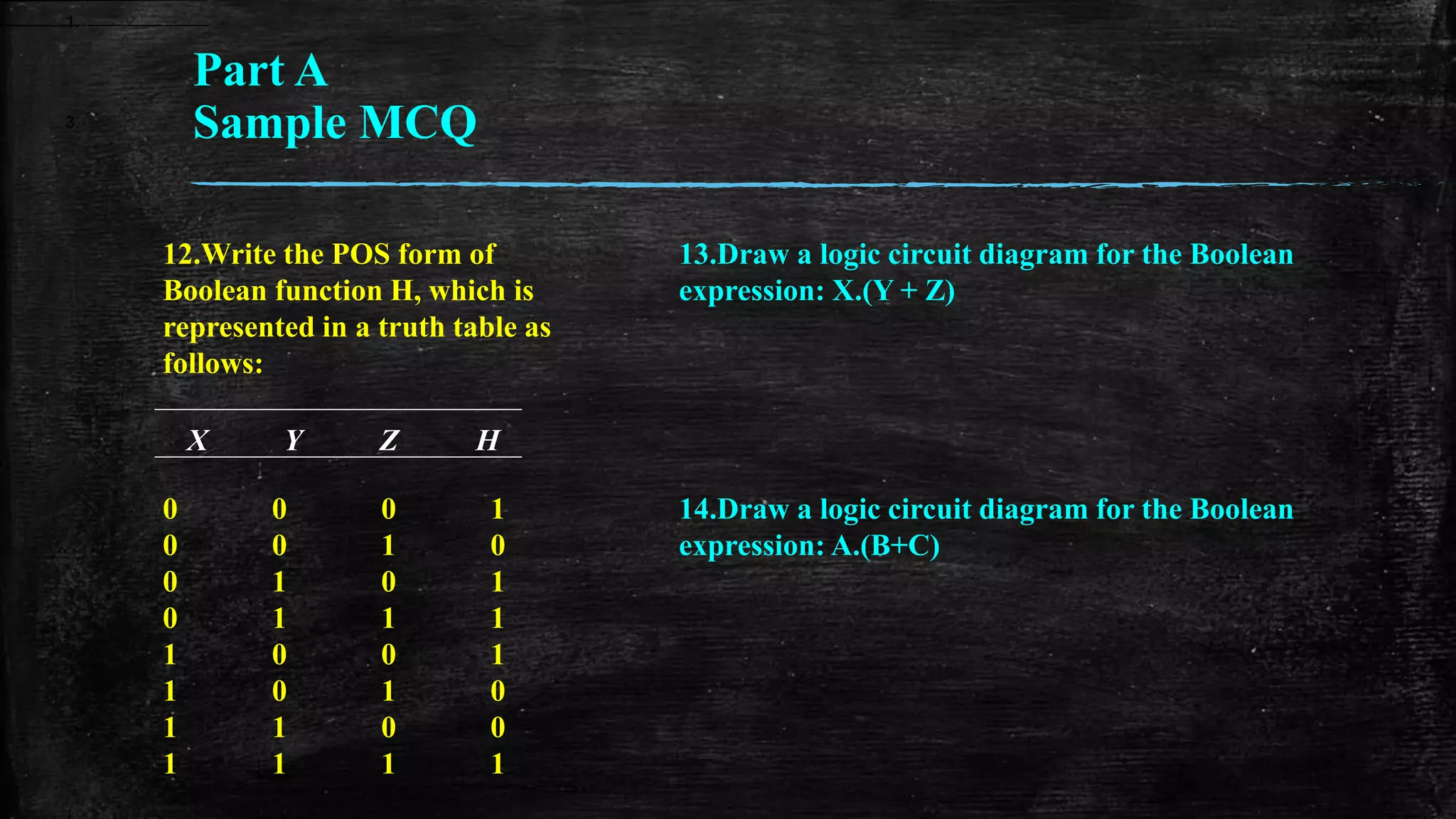 Digital electronics revision mcq | PPT