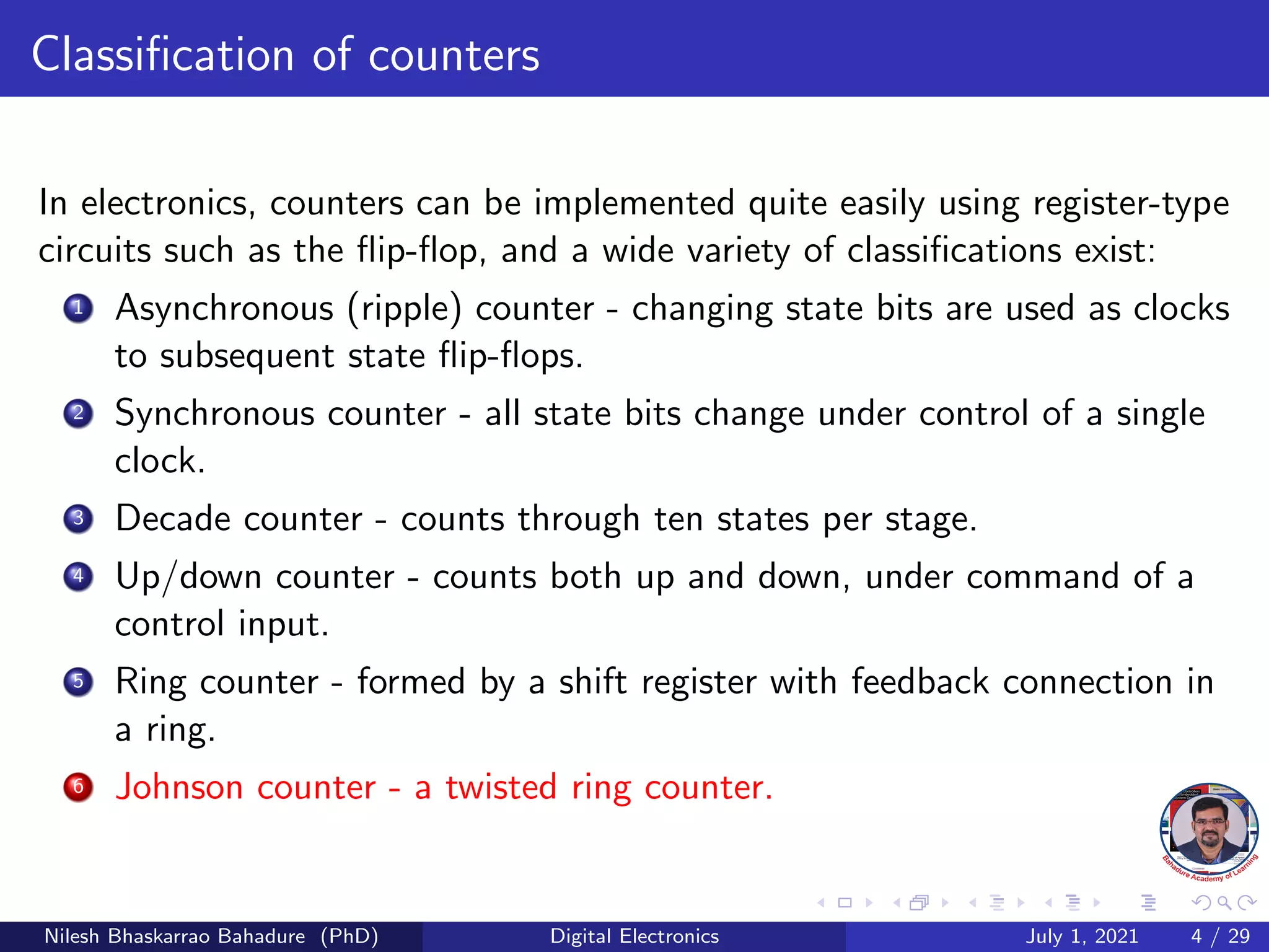 Digital electronics sequential ckts counters | PDF